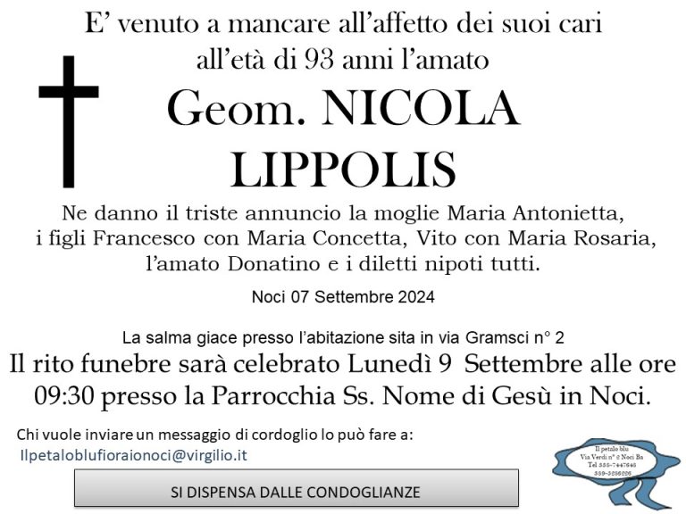 LIPPOLIS NICOLA - Il Petalo Blu