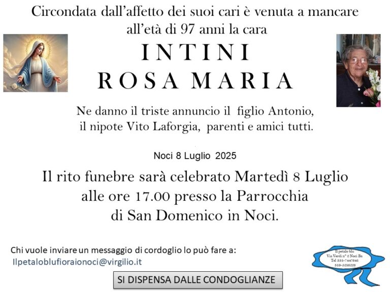 INTINI ROSA MARIA - Il Petalo Blu